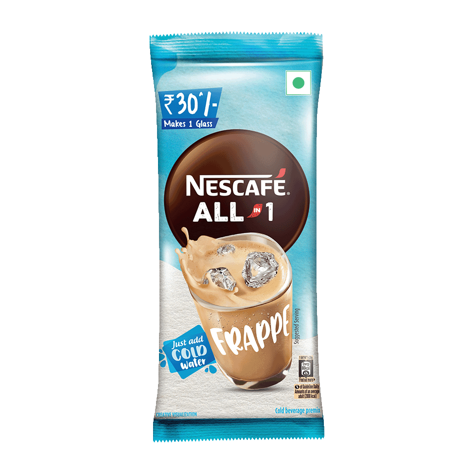 NESCAFÉ All in One Frappe | Instant Cold Coffee | NESCAFÉ® IN